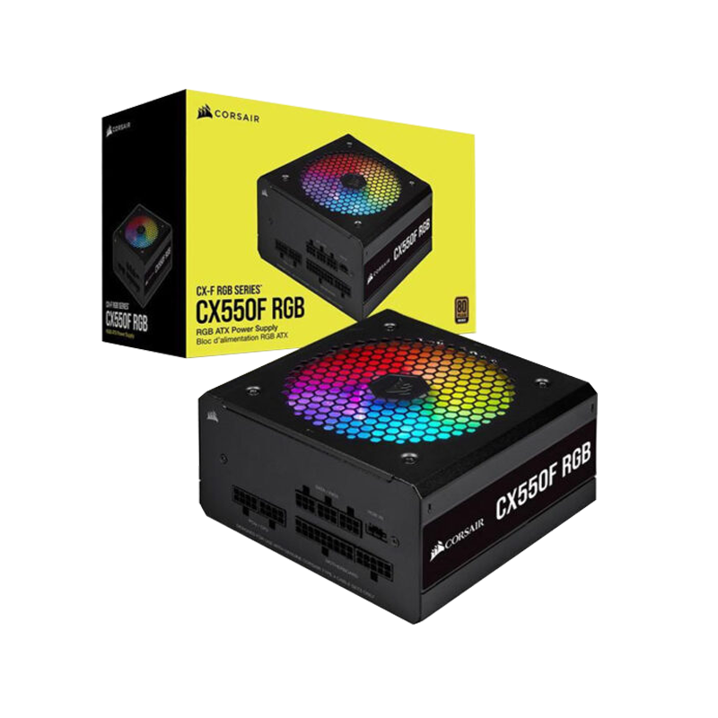 Corsair CX550F RGB 80+ Bronze - Le Coin Gamer