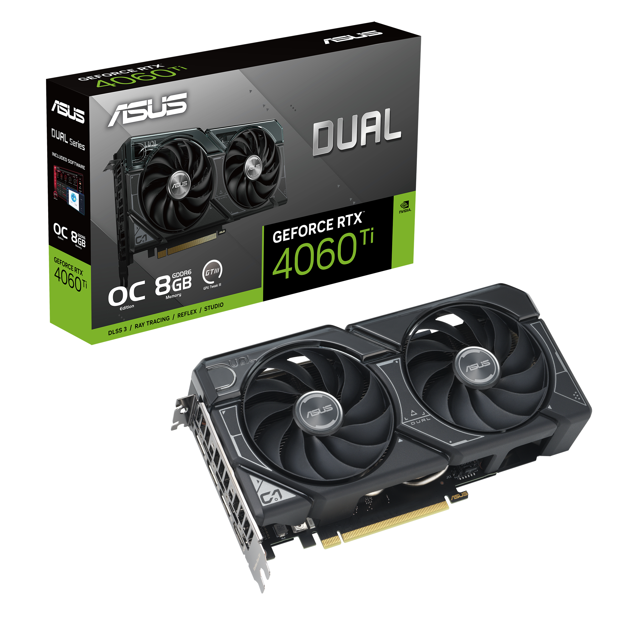 ASUS Dual RTX 4060 Ti OC Edition 8GB - Le Coin Gamer